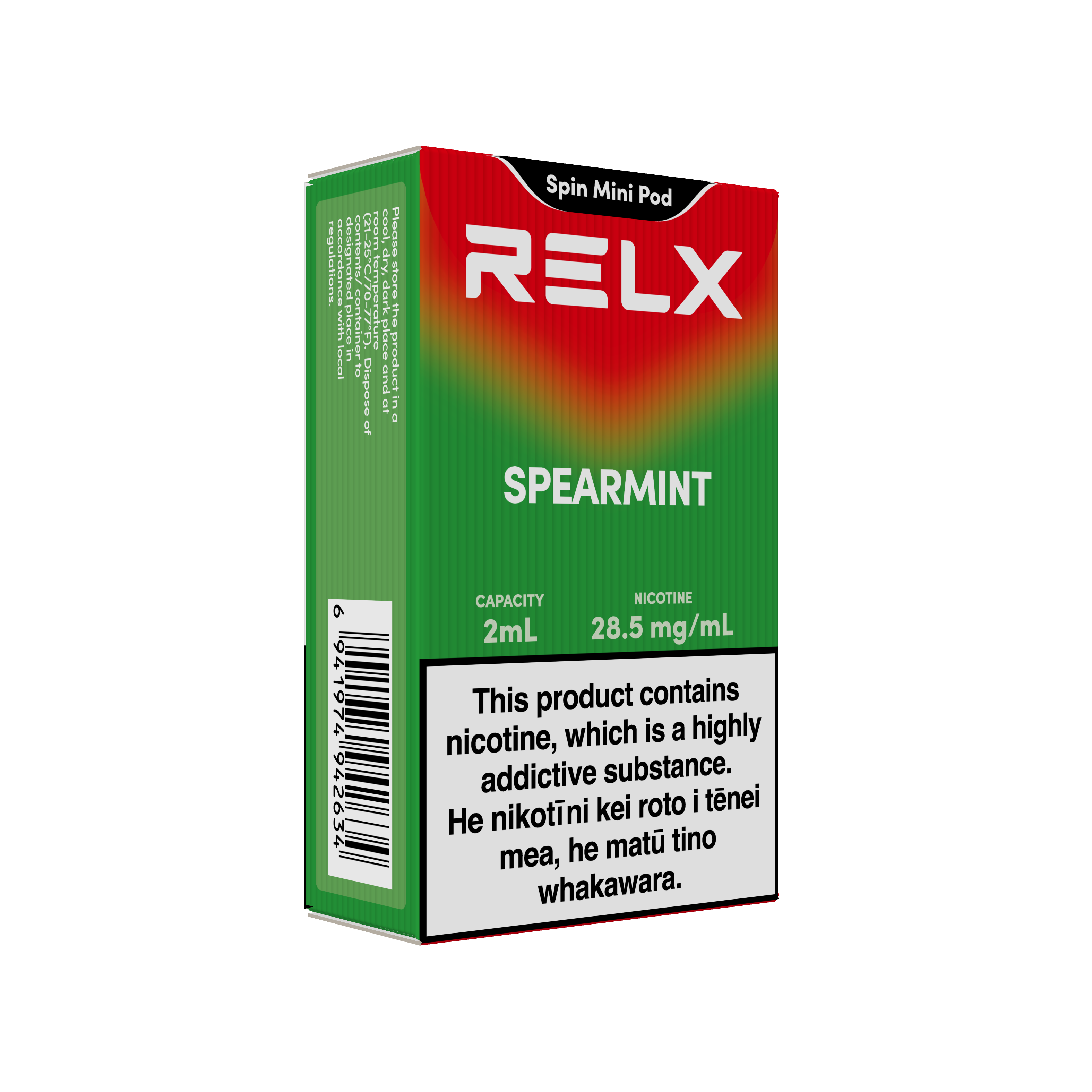 RELX Spin Spearmint 28.5mg/mL – VAPE POINT